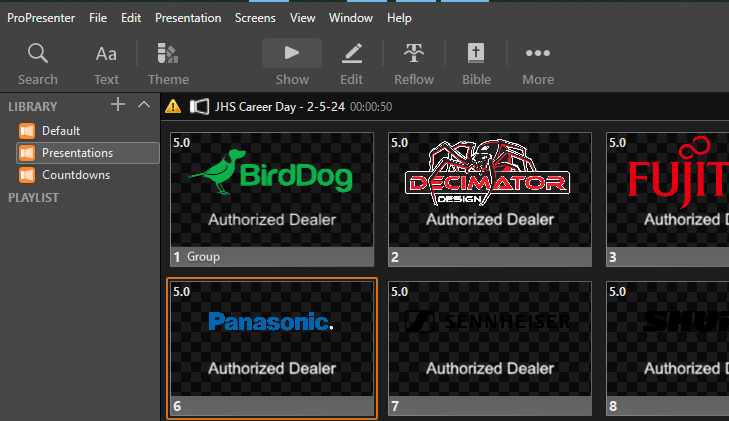 How To Set Up ProPresenter To Be Used With Your TriCaster Via NDI - Amitrace